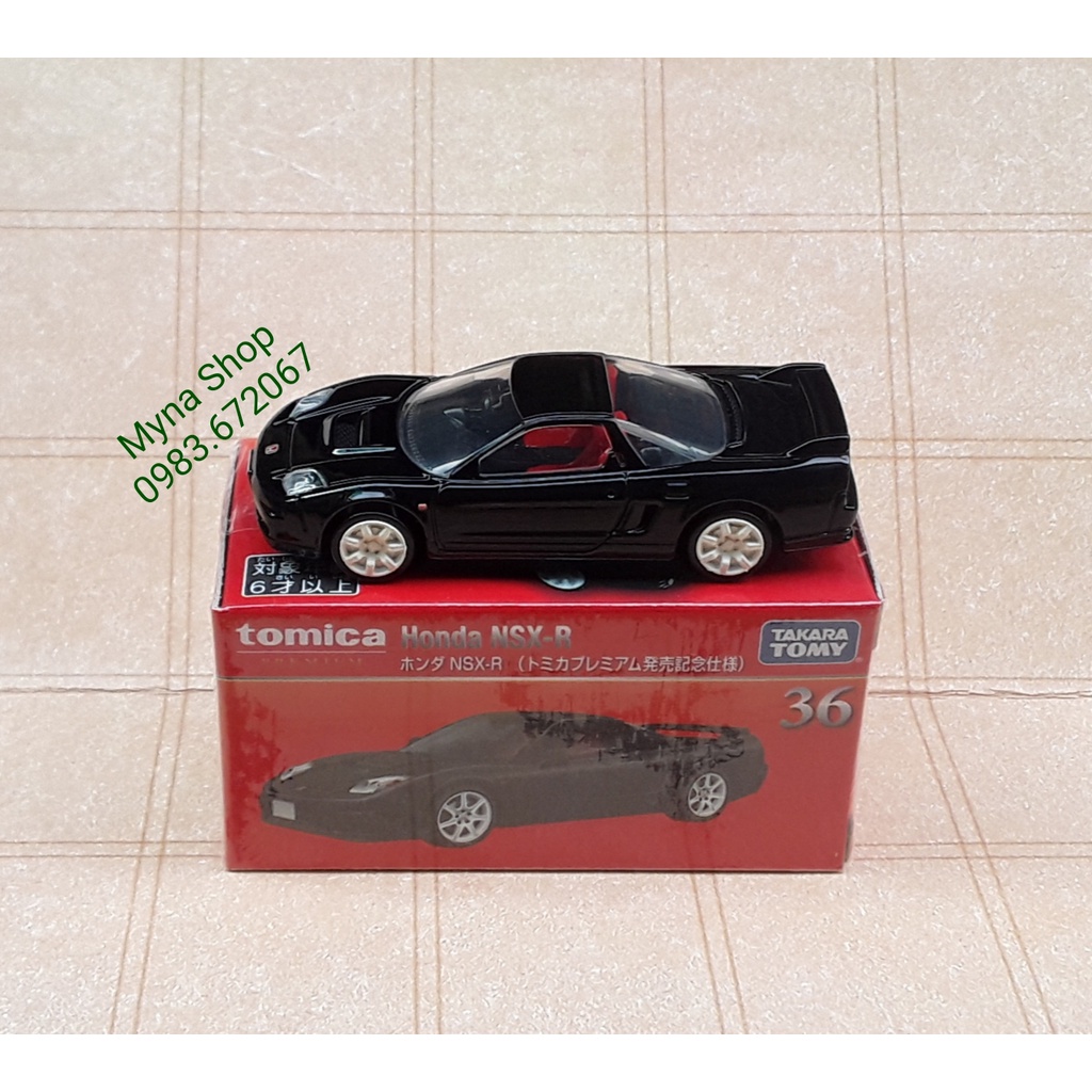 Đồ chơi mô hình tĩnh xe tomica premium, No.36 Honda NSX-R (đen) | Shopee Việt Nam