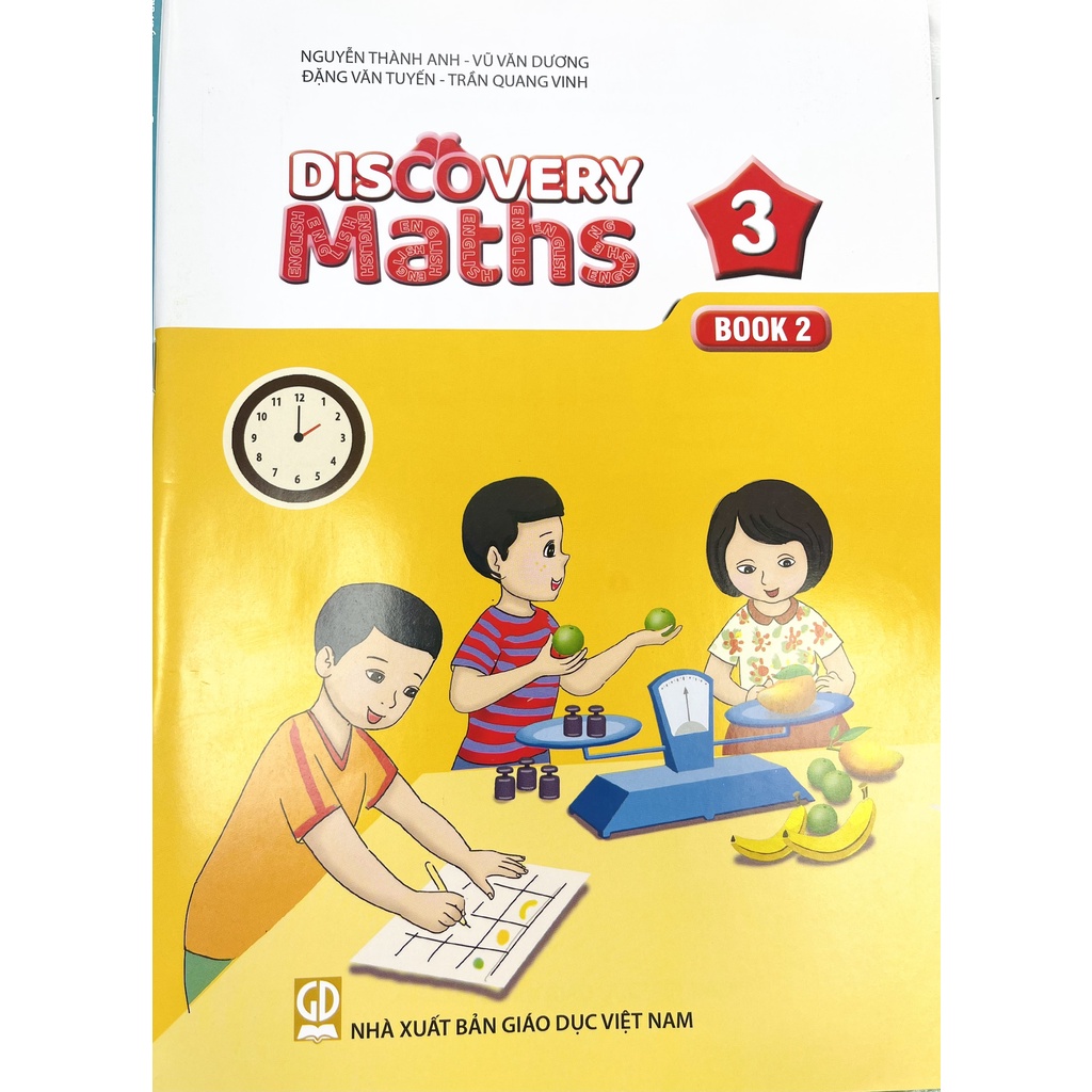 Sách - Discovery Math 3 Book 2 (HB) | Shopee Việt Nam