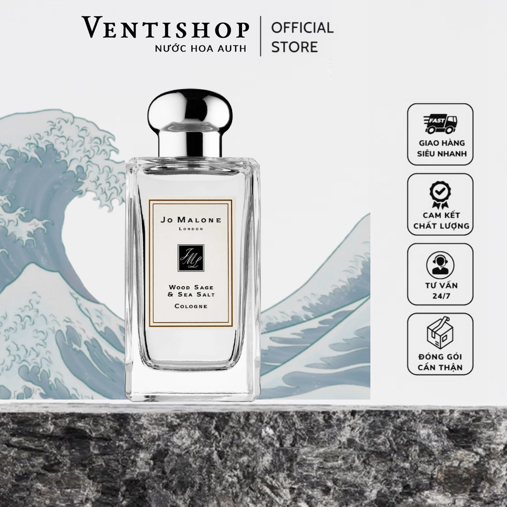 Nước hoa Jo Malone Wood Sage and Sea Salt Cologne 10ml | Shopee Việt Nam