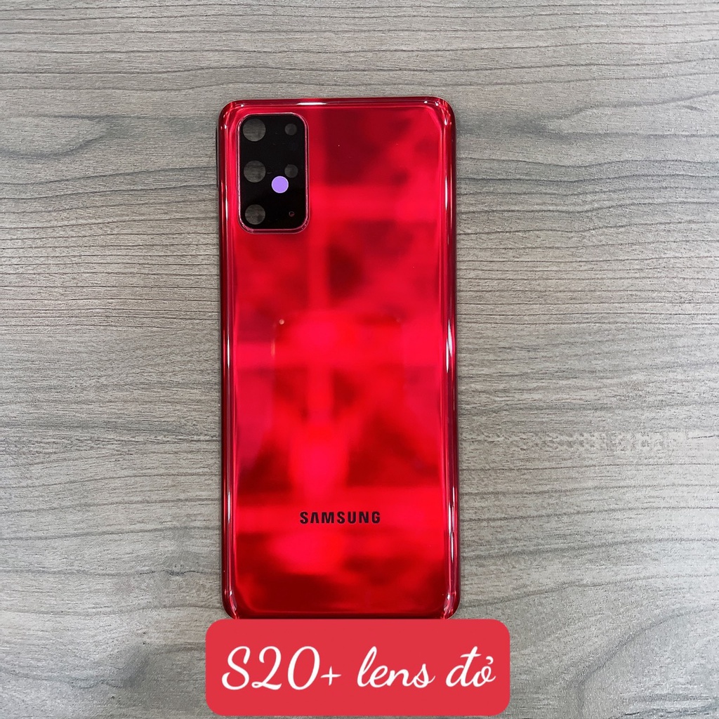 LƯNG VỎ SAMSUNG S20+ - NẮP LƯNG SAMSUNG S20 PLUS CÓ VIỀN CAMERA - NẮP ...