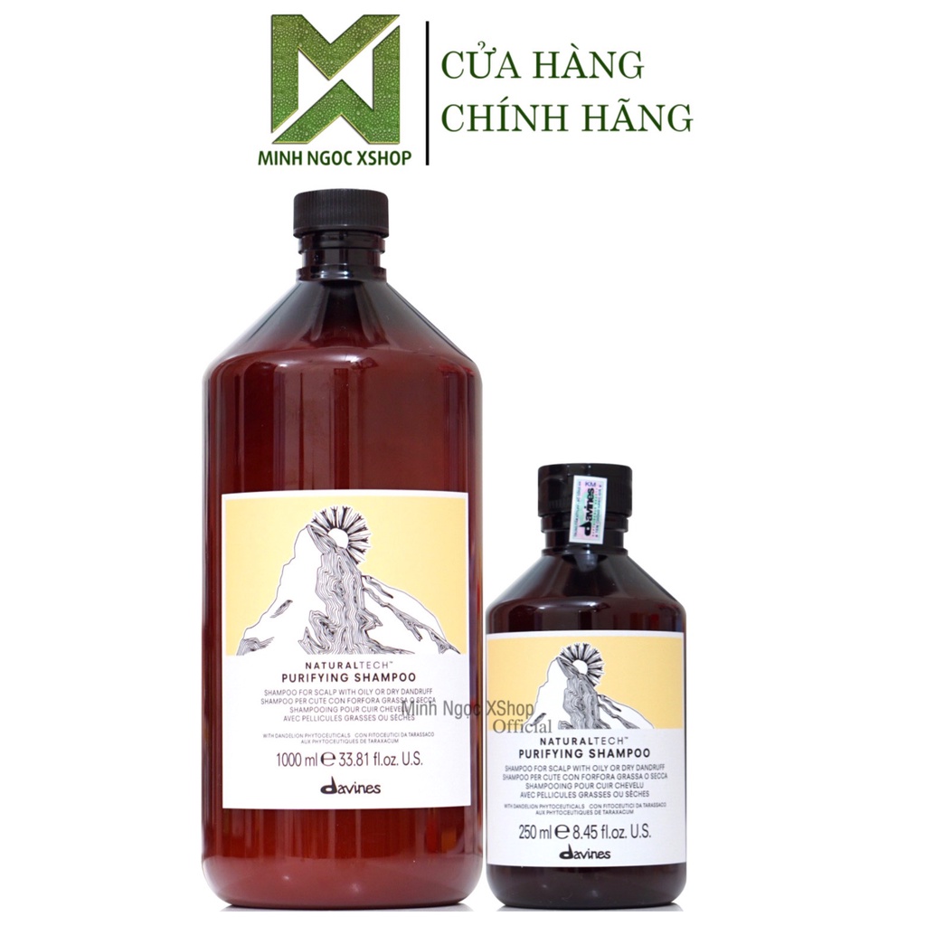 Dầu gội Davines Naturaltech Purifying - Energizing - Renewing - Nourishing 250ML - 1000ML ...
