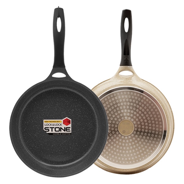 Chảo Rán Lock&Lock Stone LCA6283D-IH 28Cm | Shopee Việt Nam