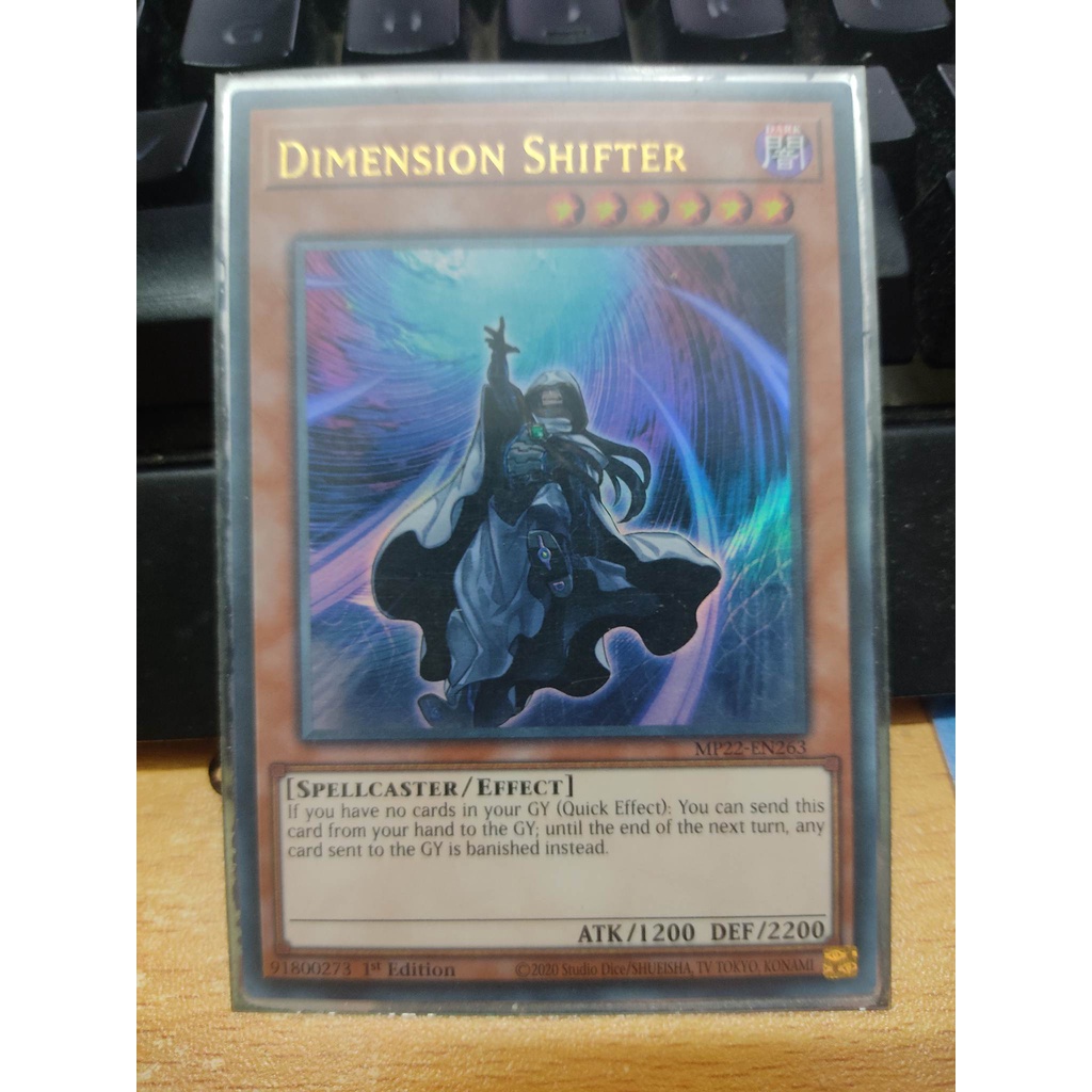 Thẻ bài Yugioh: [UK] Dimension Shifter MP22-EN263 Ultra | Shopee Việt Nam