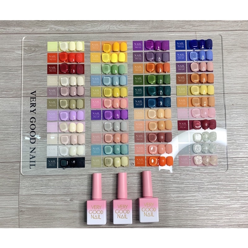 Sét sơn Very Good Nail bảng 44 màu, tặng bảng màu, hot trend 2021 ...
