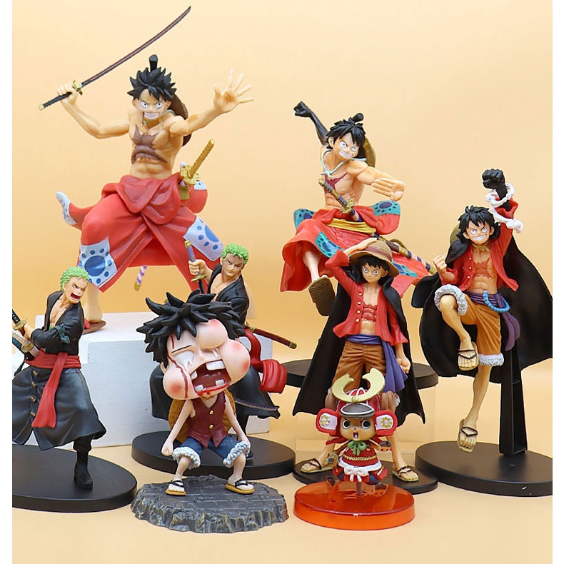 Mô hình One Piece Luffy, Zoro ,Law figure mô hình anime One Piece ...