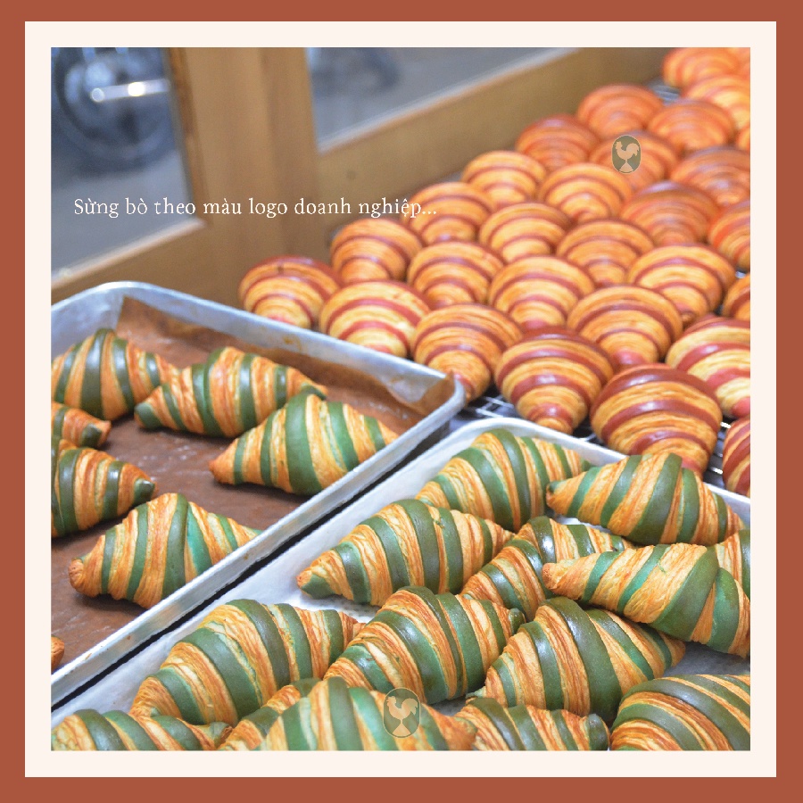 Bánh sừng bò bơ, Croissant nướng sẵn - Thương hiệu Le Gâteau | Shopee ...