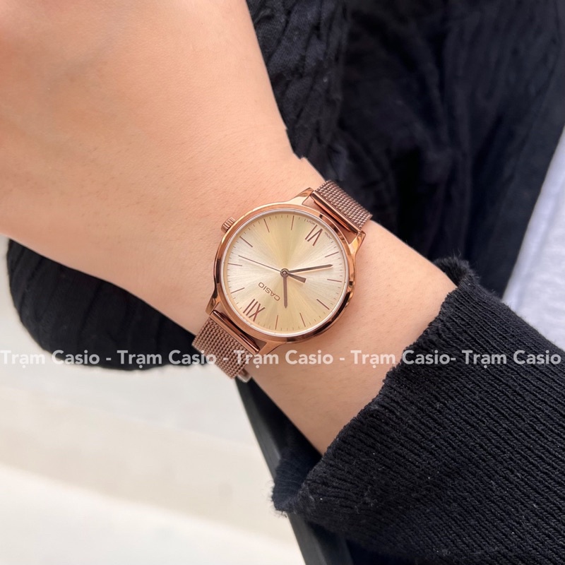 Đồng hồ nữ Casio LTP-E157 - Kích thước vỏ : 37,5×32×8mm | Shopee Việt Nam