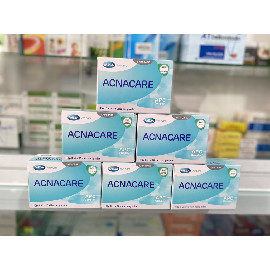Viên uống Acnacare Mega We Care hỗ trợ ngăn ngừa mụn (30 viên) | Shopee ...