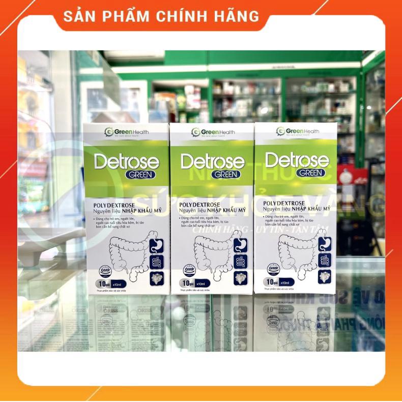 DETROSE GREEN - Hỗ Trợ Bổ Sung Chất Xơ Tự Nhiên, Dùng Cho Người Táo Bón ...