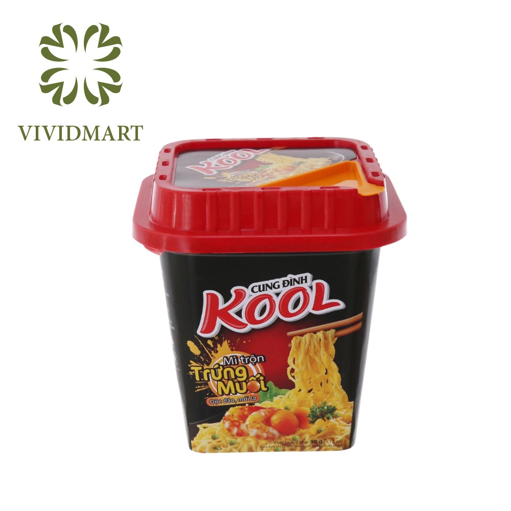 [THỐ LẺ] - AFOTECH - Mì tô trộn trứng muối Cung Đình Kool hộp 90g ...