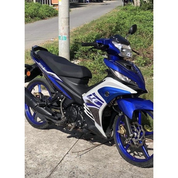 TEM RỜI EXCITER LC 135 XANH TRẮNG GP MẪU MỚI. | Shopee Việt Nam