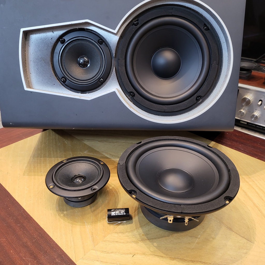Combo đóng loa nghe nhạc gồm: củ loa Mid Bass 16, loa trép 10, Giá 1 vế ...
