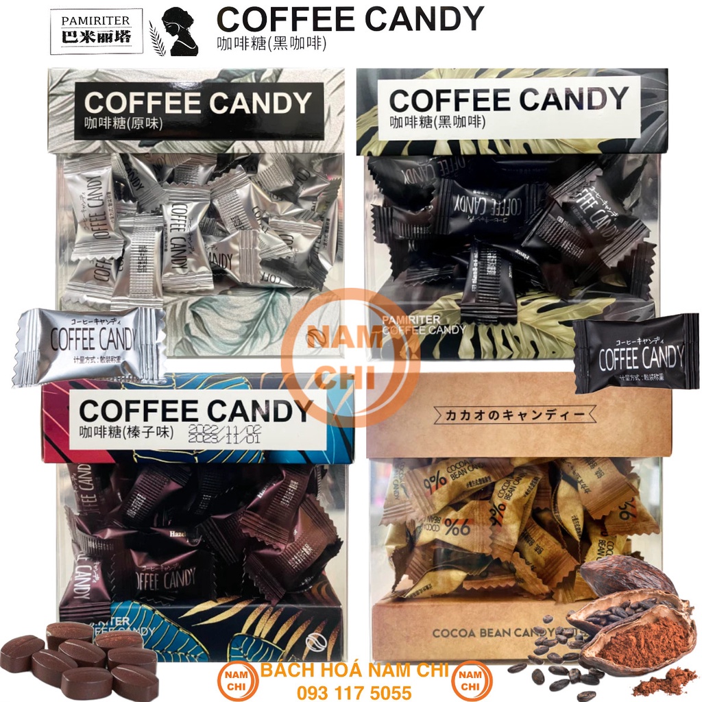 Kẹo Cà Phê PAMIRITER Coffee Candy 70g Đài Loan - Hương Vị Cực Thơm Ngon, Tỉnh Táo Làm Việc Học ...