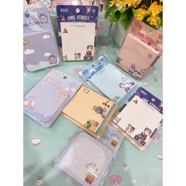 Giấy note ghi chú cute [giấy note xinh] | Shopee Việt Nam