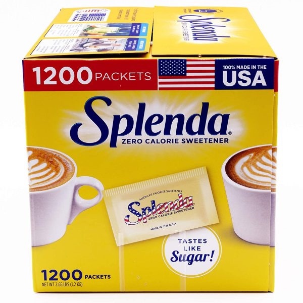 Đường ăn kiêng Splenda Zero Calorie Sweetener 1200 Packets 1.2KG ...