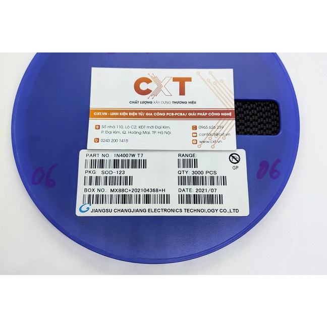 1N4007W 1N4007 T7 Diode Rectifiers 1A 1000V SOD-123 (10c) | Shopee Việt Nam