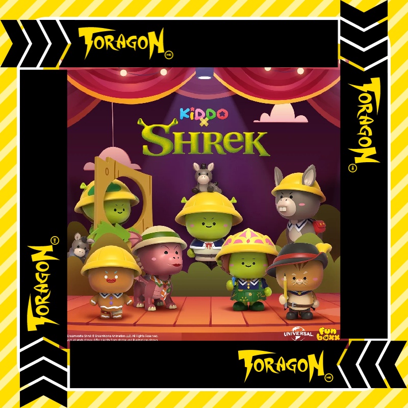Blindbox Mighty Jaxx: Kiddo x Shrek, mô hình sưu tập_ Toragon HE ...