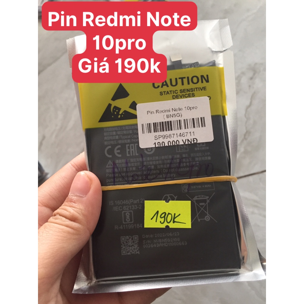 PIN REDMI NOTE 10PRO (BN5G) | Shopee Việt Nam