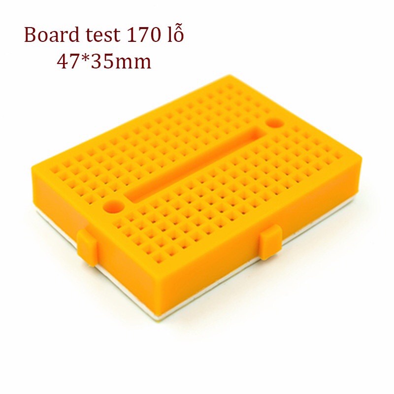 Breadboard MB-102 400 Lỗ 8.5x5.5x1cm (Board test, Bread board, cắm linh ...