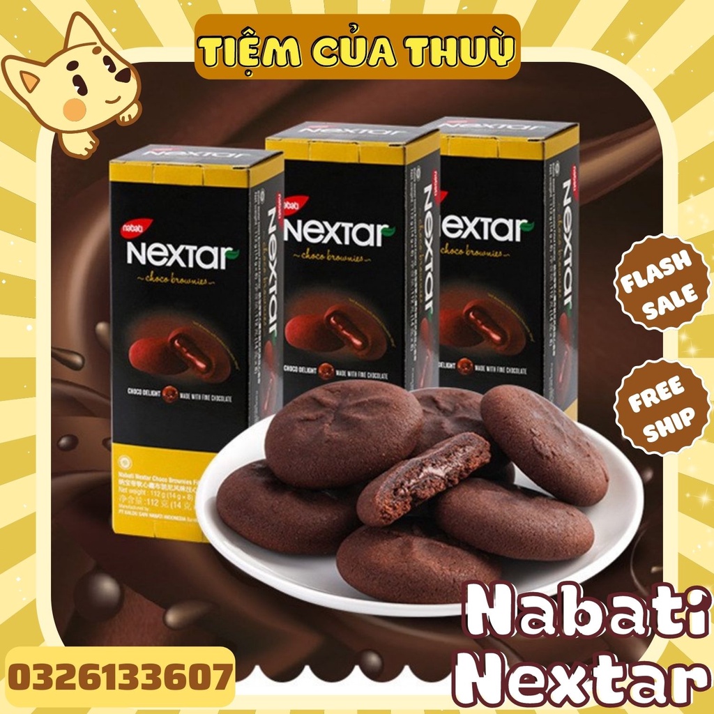 Bánh Mì Nextar Nabati Socola Hộp 112G - 8 Cái, Bánh Nabati Nextar ...