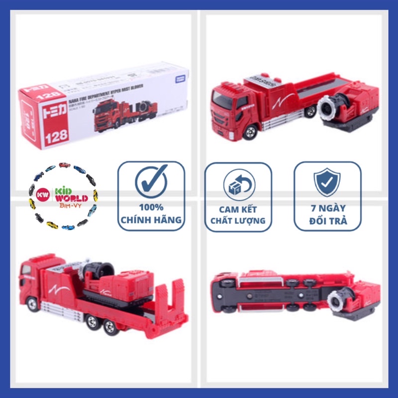 Xe mô hình Tomica Box Tải dài cứu hoả Naha Fire Department Hyper Mist ...