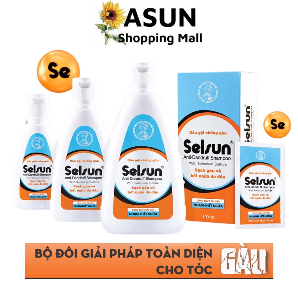 Dầu Gội - Dầu Xả Selsun Chống Gàu, Giảm Ngứa, Sạch Vảy Nấm | Shopee ...