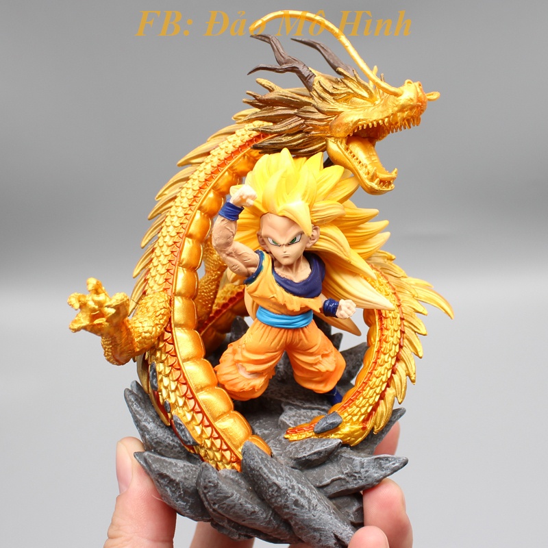 [HÀNG HOT] Mô hình Nhân Vật Son Goku SSJ3 Mini 15CM Mới, Figure Goku ...