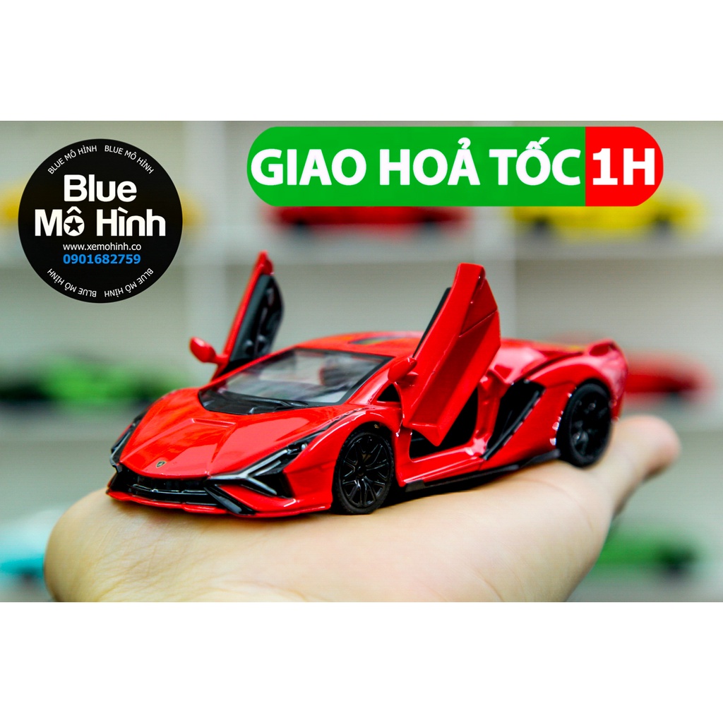 Blue mô hình | Mô hình xe Lambo Sian 1:36 | Shopee Việt Nam