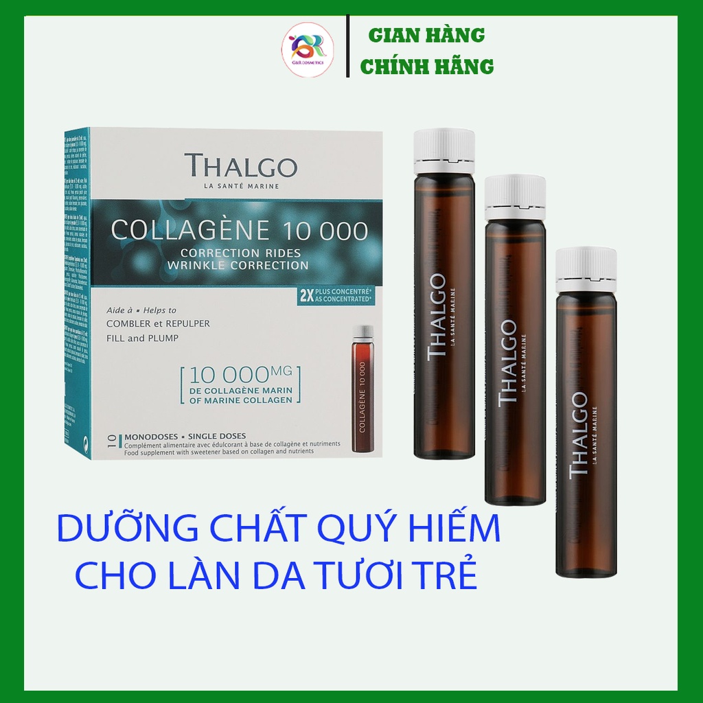 [100% AUTH] Thalgo Collagen 10.000- Nước uống collagen chống lão hóa ...