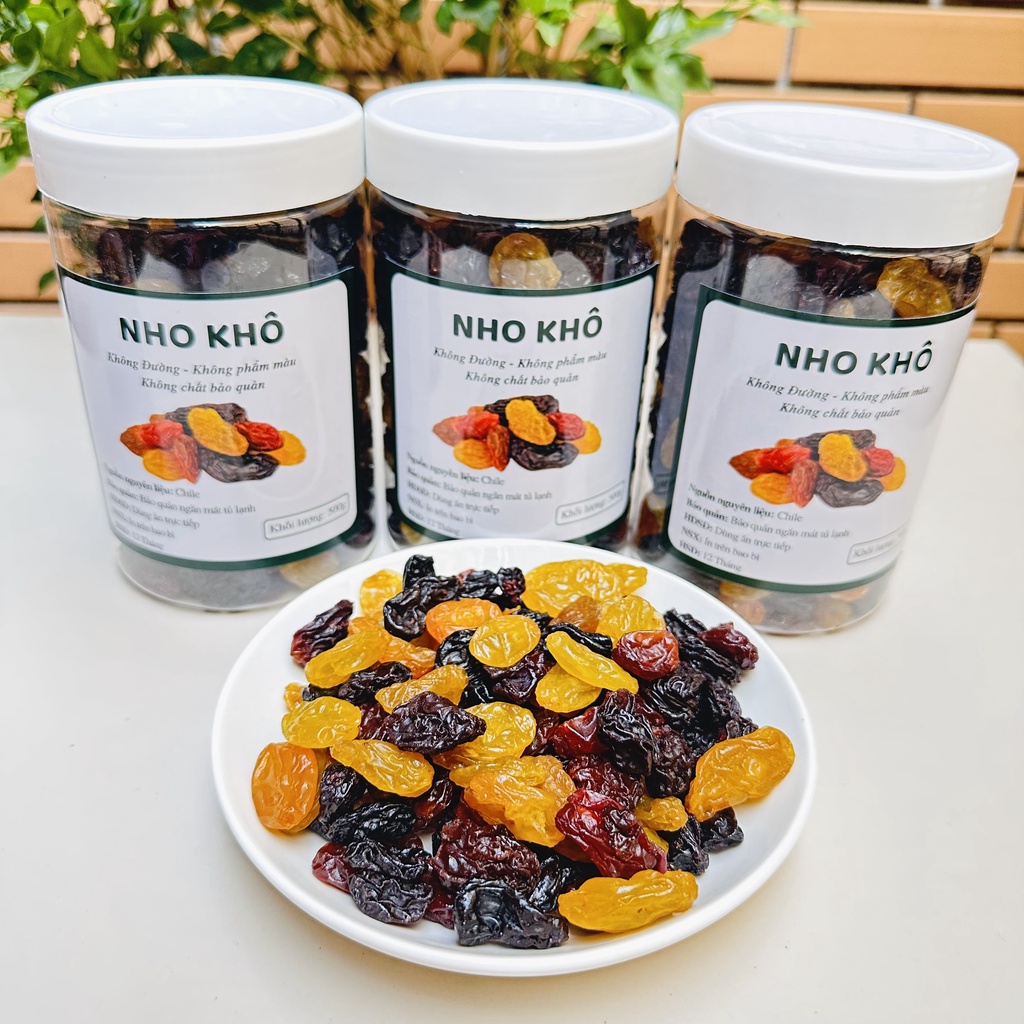 Nho khô Chile Nho khô vàng không hạt thơm dẻo | Shopee Việt Nam