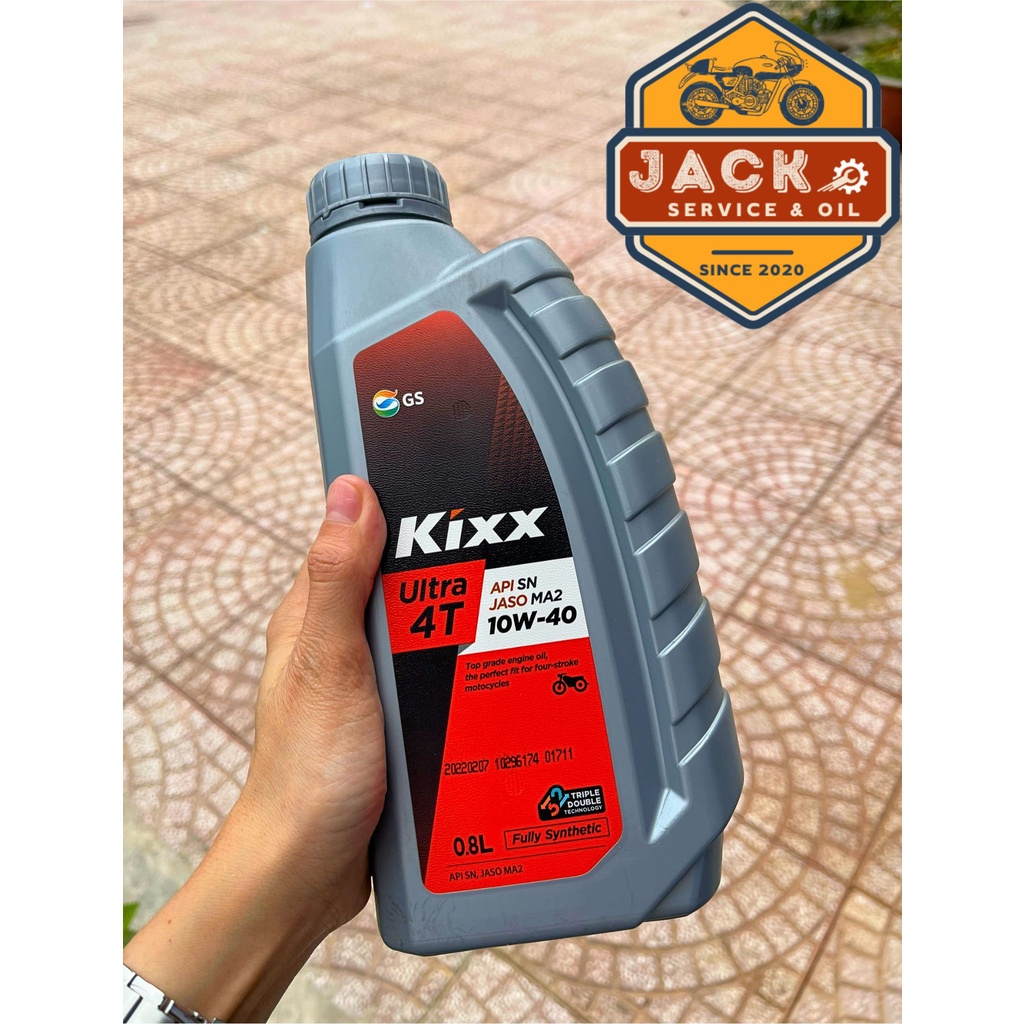 [Chính hãng] Nhớt tổng hợp cho xe ga KIXX Ultra 4T Scooter 10w40 nhập ...