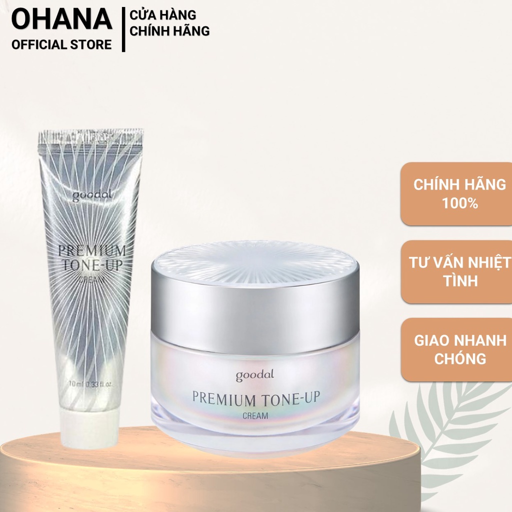 Kem Ốc Sên Dưỡng Trắng Và Nâng Tone Da Tức Thì Goodal Premium Snail ...