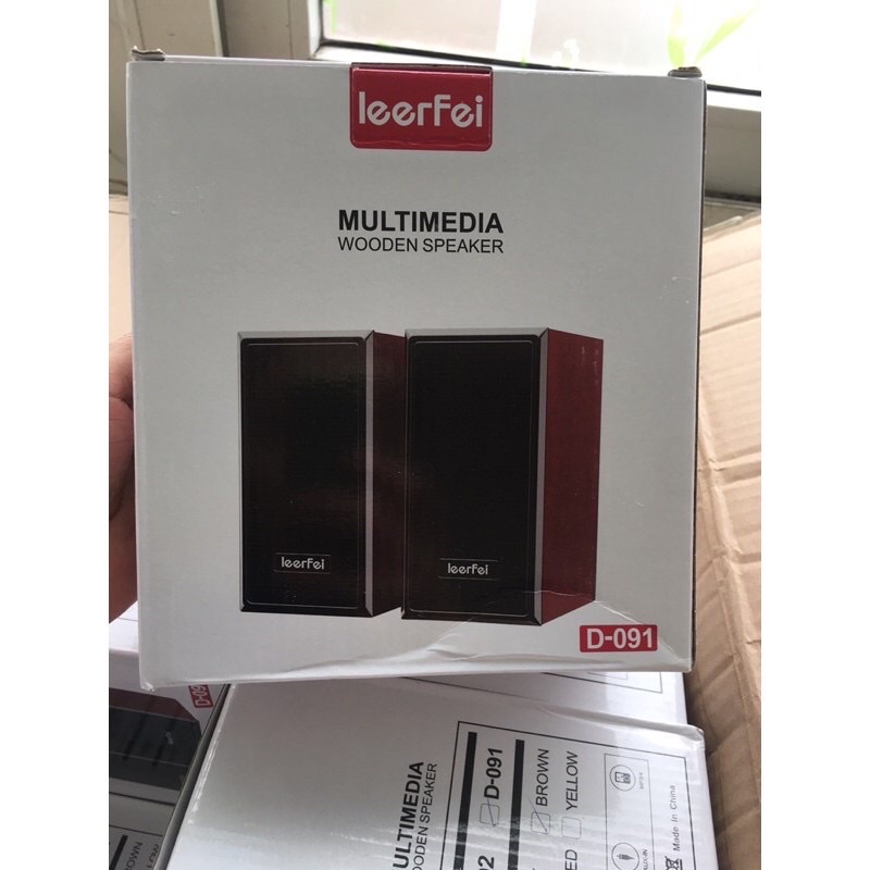 Loa Vi Tính LeerFei YST-1017 Vỏ Gỗ. | Shopee Việt Nam