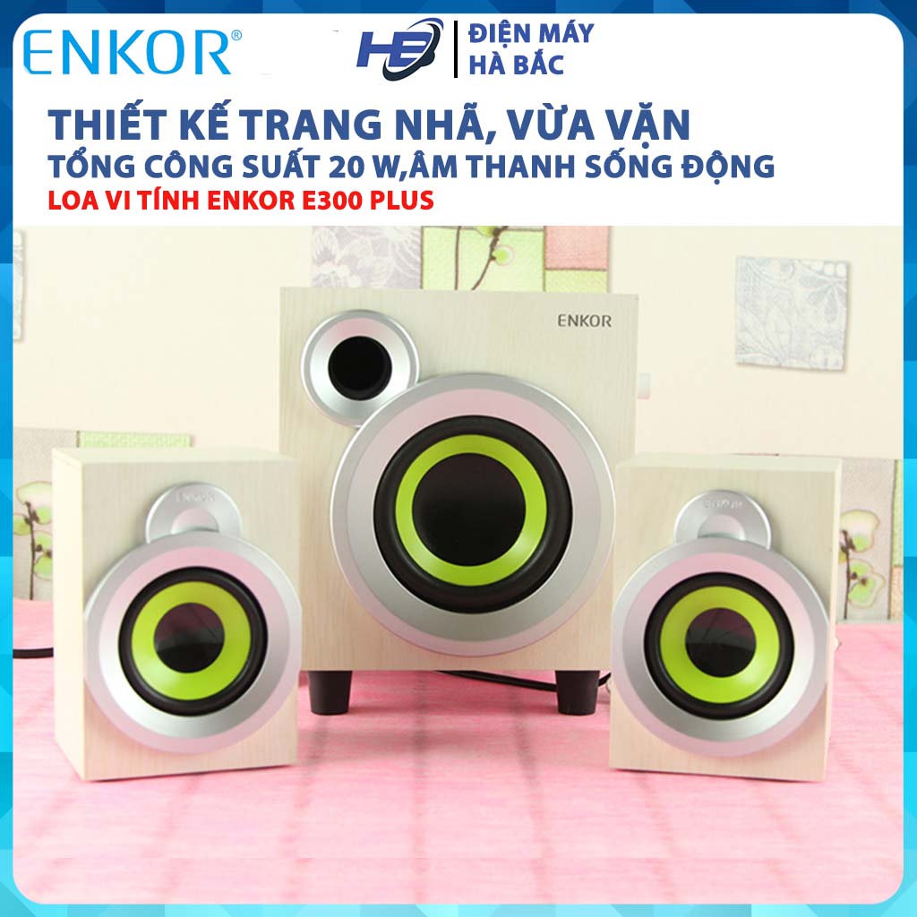 Loa vi tính Enkor E300 Plus 20W 2.1 KÊNH - CHÍNH HÃNG GIÁ TỐT | Shopee ...