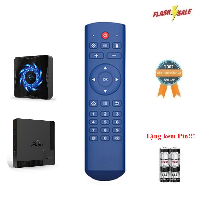 Remote Điều khiển đầu Android TV Box X96 mate và X96Q Max sử dụng CPU ...