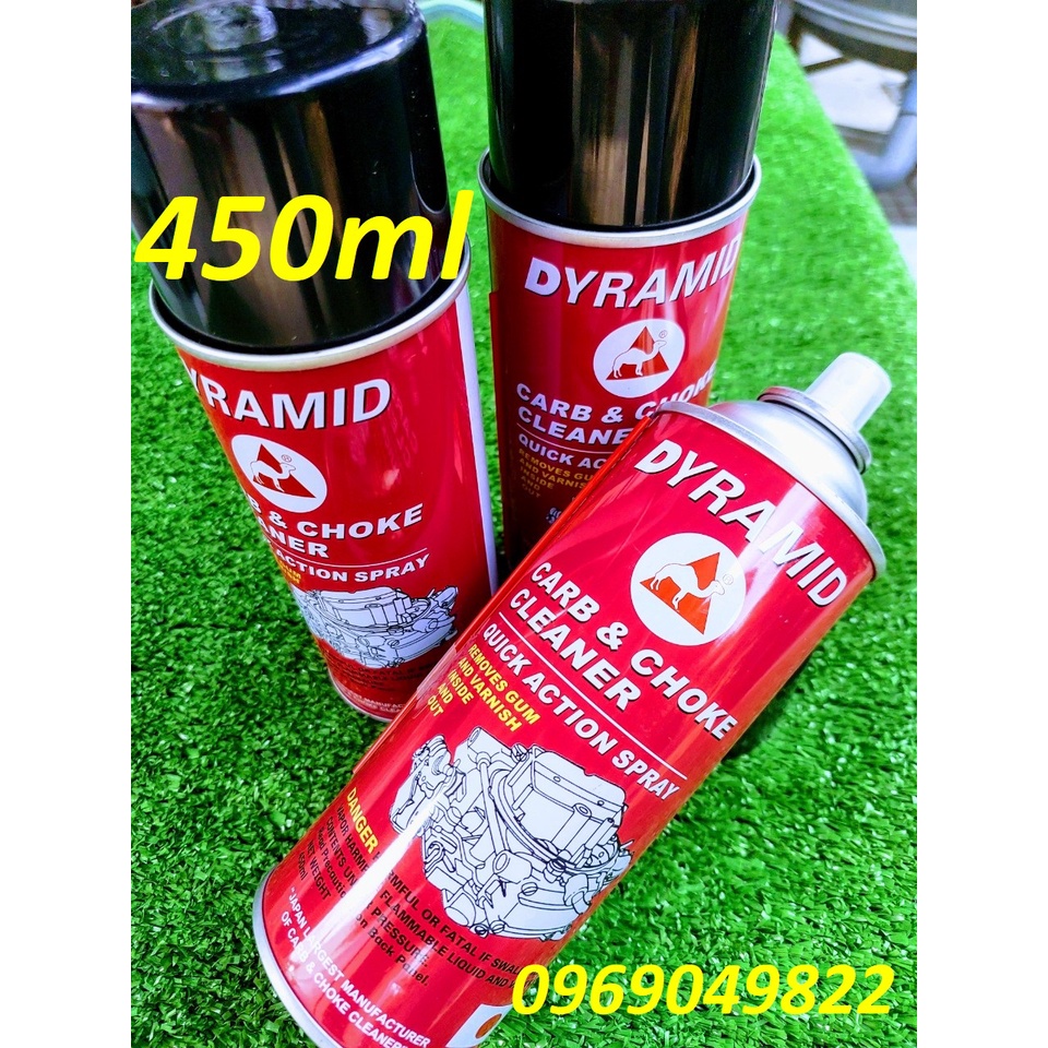 Dyramid Chai Xịt Chế Lạc Đà, Bình Xịt Tẩy Rửa Chế Hòa Khí Xe Máy & Ô Tô ...