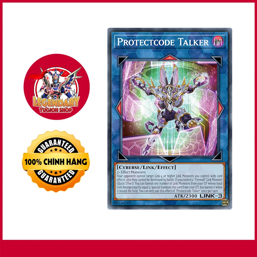 [EN-JP][Thẻ Bài Yugioh Chính Hãng] Protectcode Talker | Shopee Việt Nam