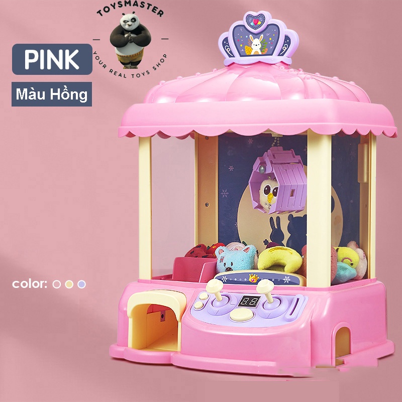 Máy Gắp Thú Mini Phi Hành Gia Kích Thước Lớn Có Nhạc Và Đèn Kèm Xu Đếm ...