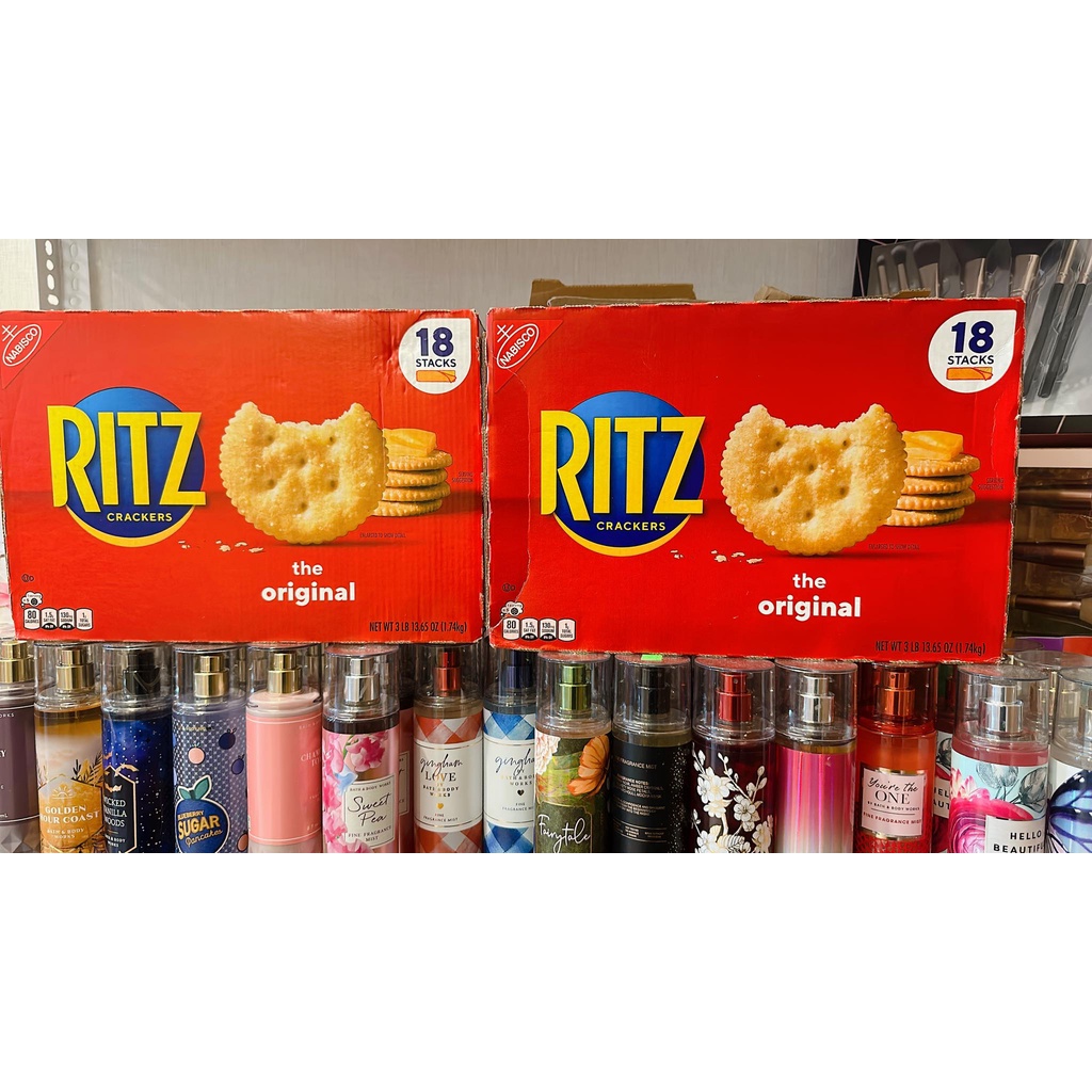 Bánh Quy Nabisco Ritz Crackers Original Thùng 18 Cây | Shopee Việt Nam