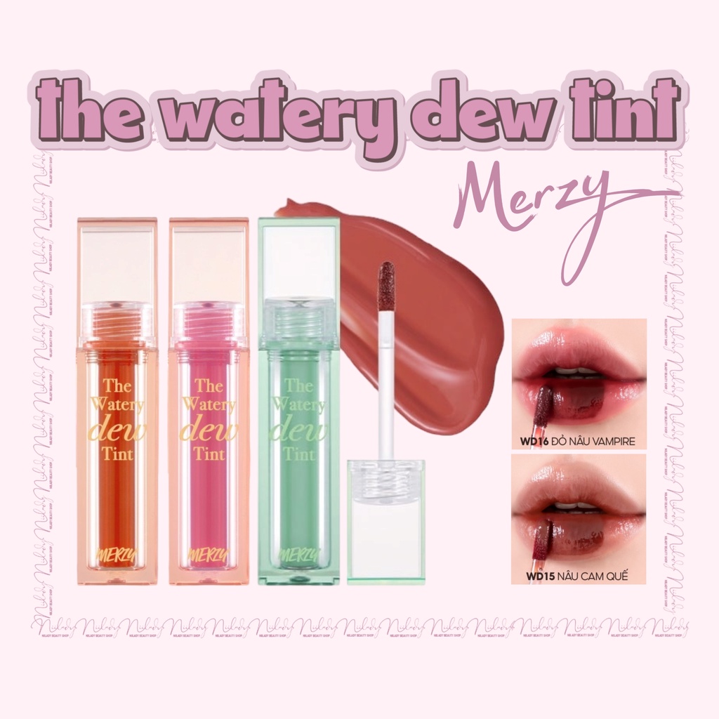 Son Merzy Watery Dew Tint | Shopee Việt Nam