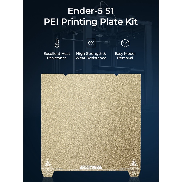 Bộ tấm bàn in PEI Printing Plate Kit cho máy in 3d Creality Ender 5 S1 ...