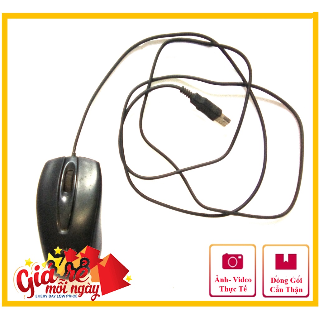 (Hàng có sẵn) Chuột USB quang có dây cho Máy Bàn Văn Phòng PC Laptop ...