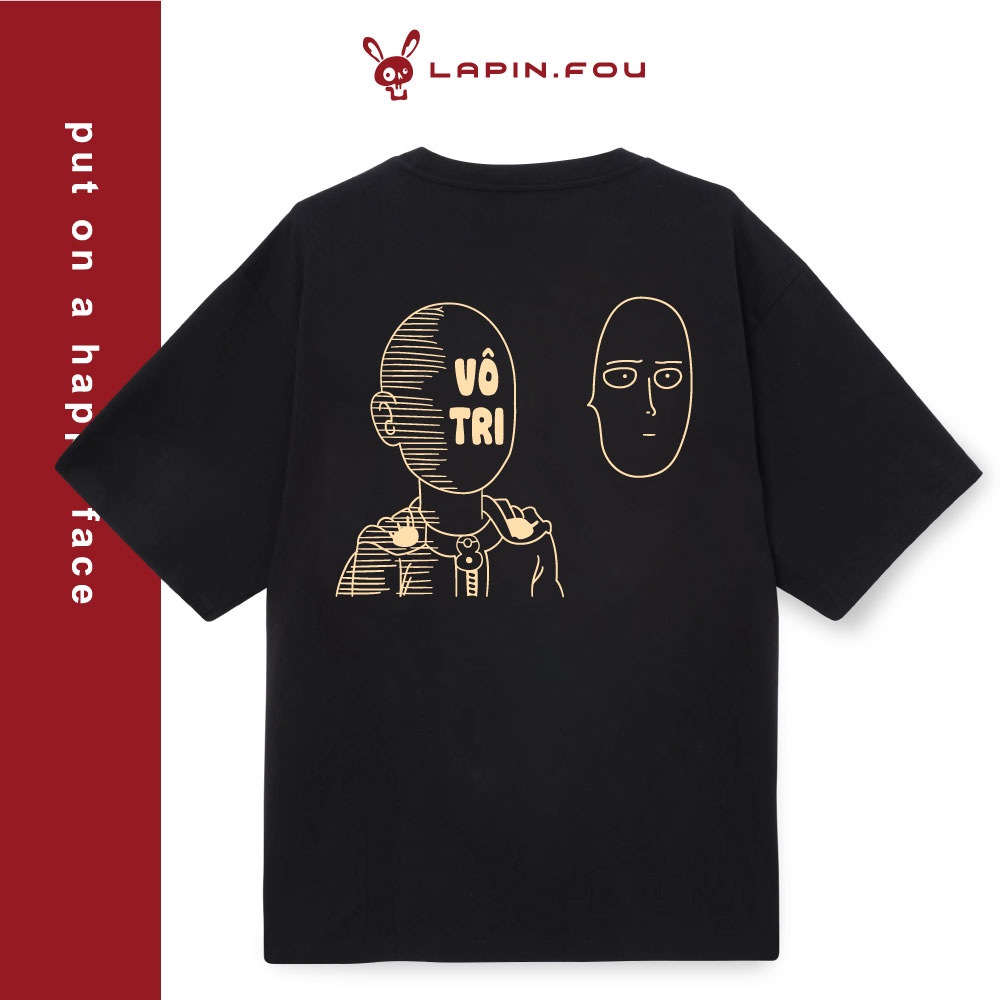 Áo Thun Unisex Nam Nữ Local Brand - Lapin.Fou Vô Tri 2 | Shopee Việt Nam