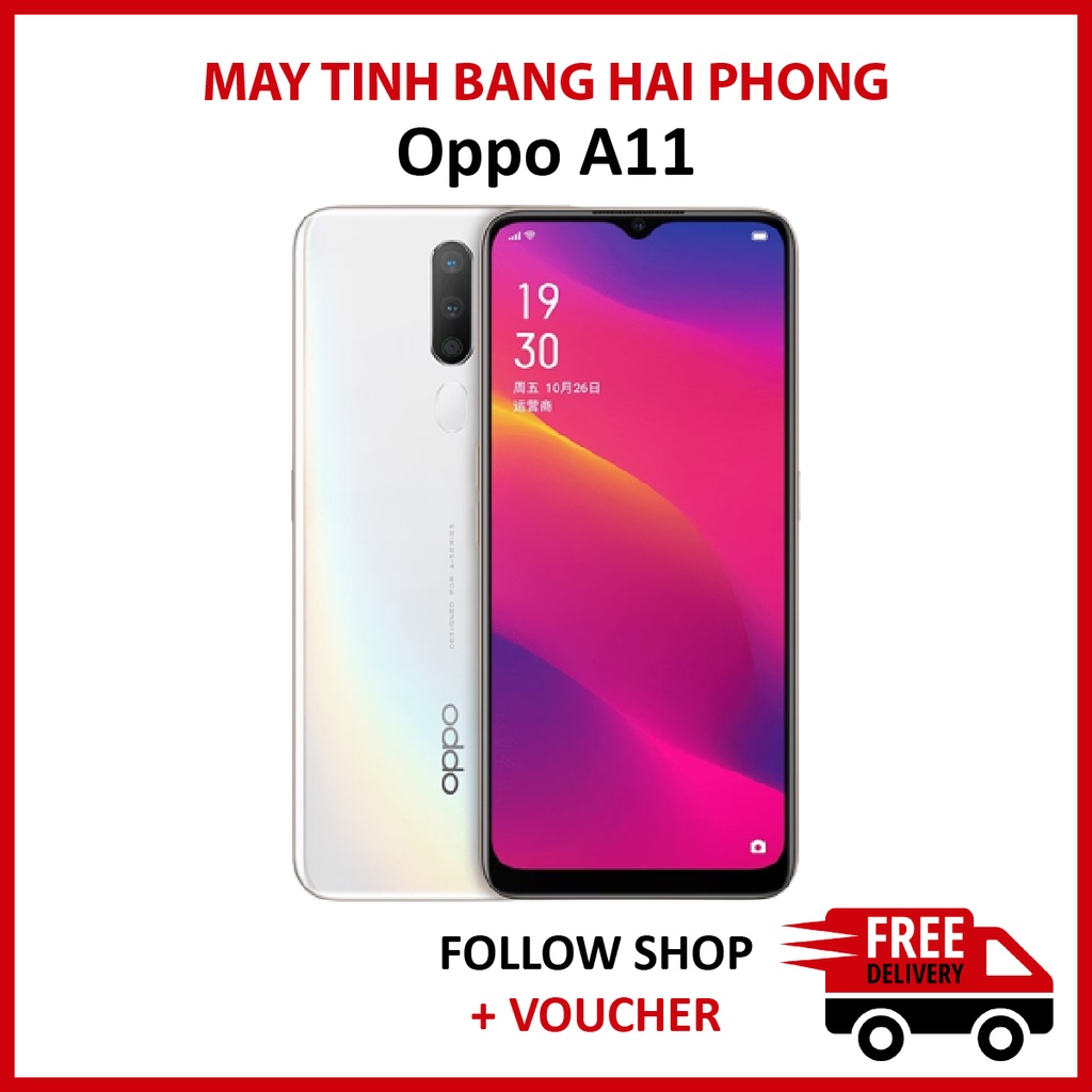 Điện thoại Oppo A11 ram 4/128GB, Pin 5000mAh siêu trâu, 2 sim giá rẻ | Shopee Việt Nam