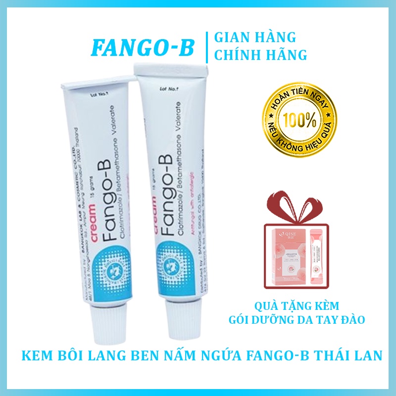 Kem Bôi Lang Ben Nấm ngứa Fango-B Thái Lan 15g - Hỗ Trợ Viêm Da Cơ Địa ...