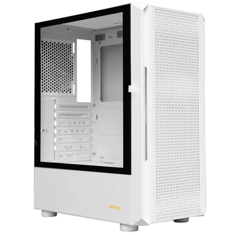 Vỏ Case INFINITY HUE WHITE - Tặng Kèm 4 FAN LED | Shopee Việt Nam