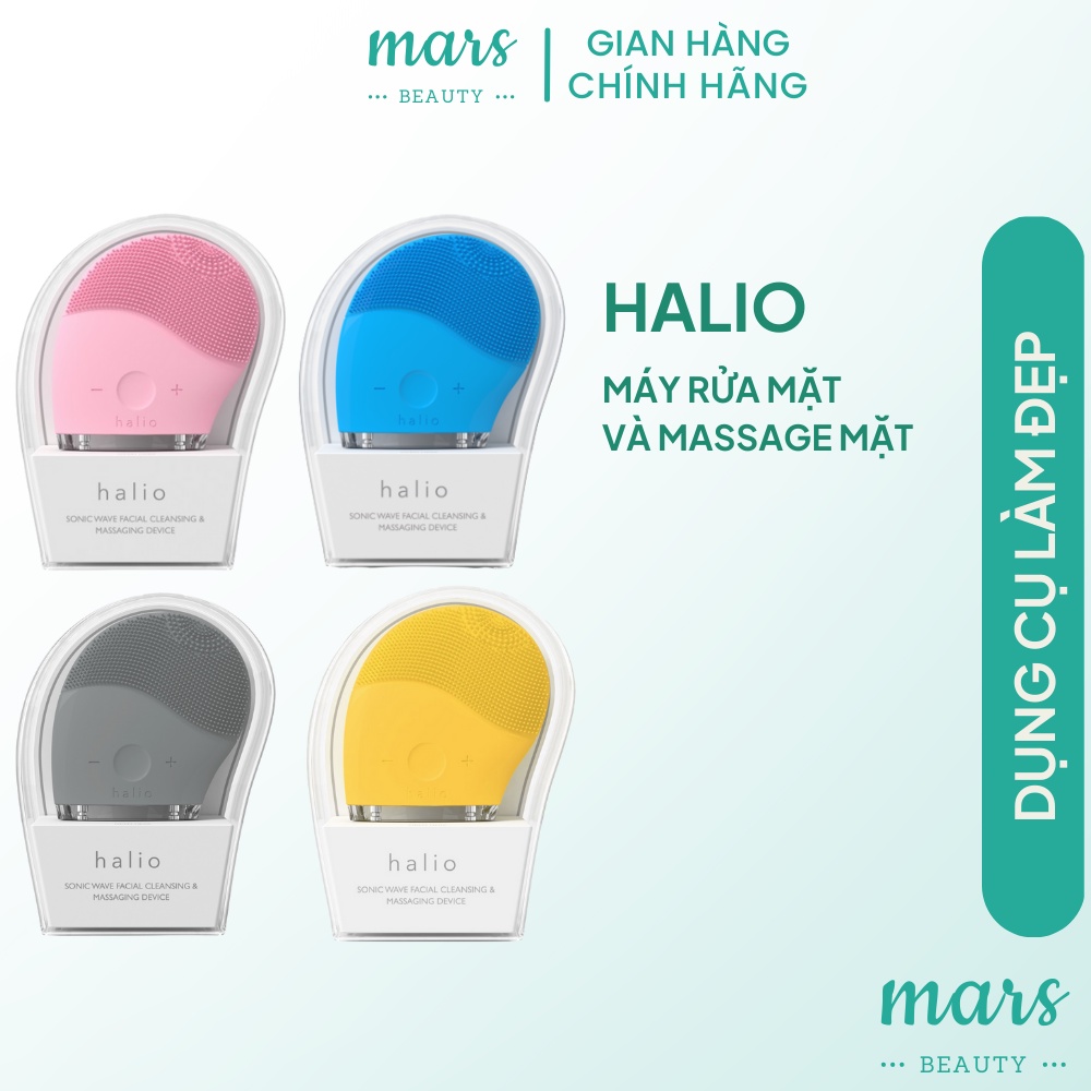 Máy rửa mặt và massage Halio Facial Cleansing & Massaging - Dành cho ...