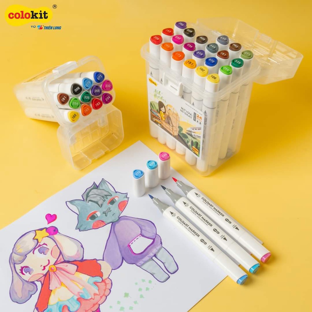 Bút lông mỹ thuật Art Maker Colokit | Shopee Việt Nam