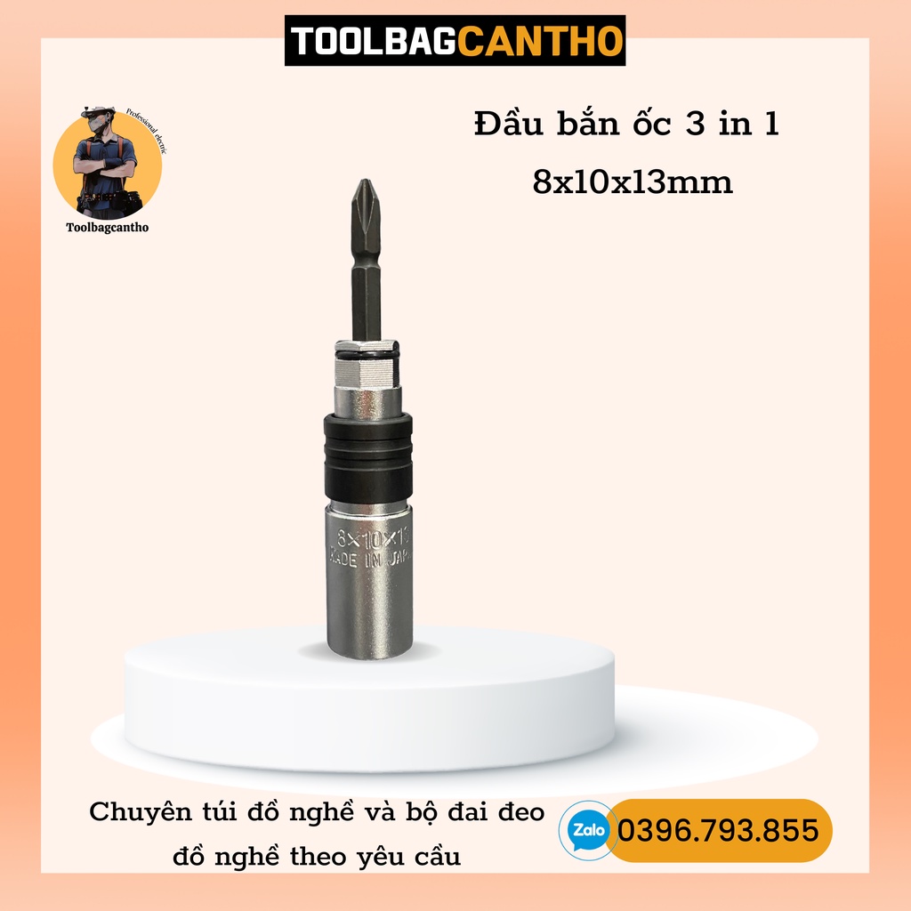 Đầu bắn ốc 8/10/13mm SK11 Nhật BS3-81013N | Shopee Việt Nam