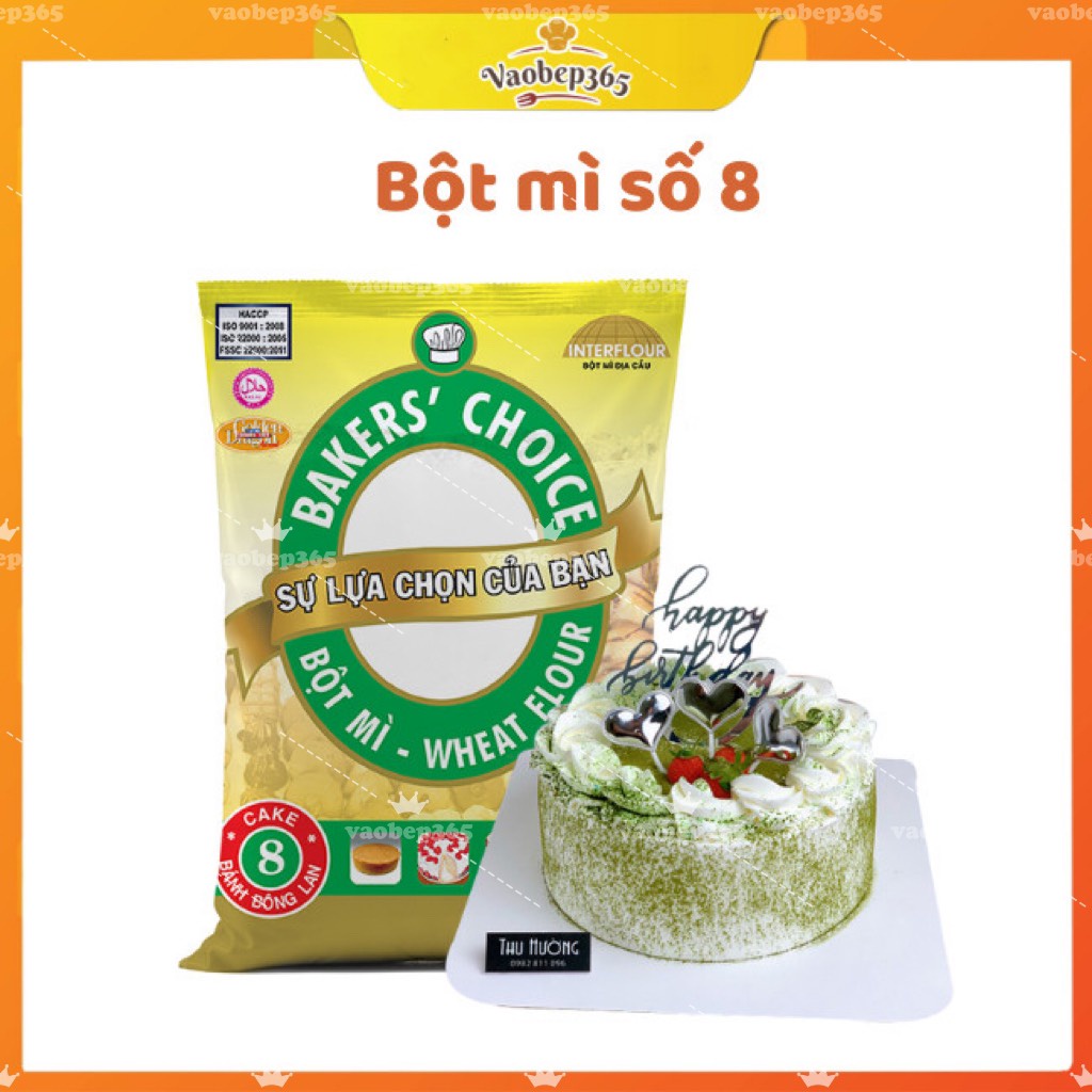 Bột mì Bakers Choice số 8 gói 1kg làm bánh bông lan | Shopee Việt Nam